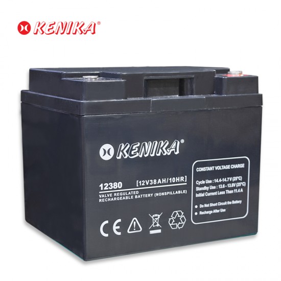 Kenika Battery Sealed Lead Acid 12V 38Ah