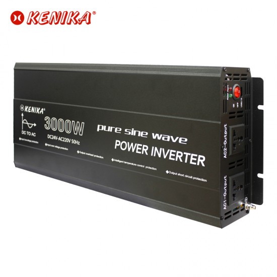 Kenika Power Inverter Pure Sine Wave PSW 3000-24