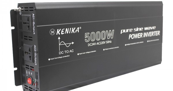 Kenika Power Inverter Pure Sine Wave PSW 5000-24